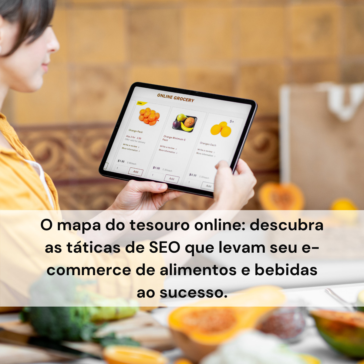 SEO para e-commerce de alimentos e bebidas: guia completo